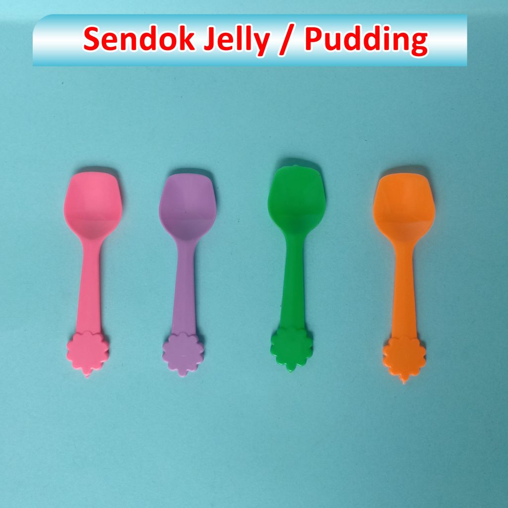 Sendok Plastik Jelly Warna | Sarana Kemasan